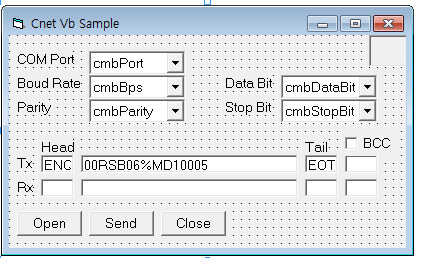 지식거래소 - 기술랩 - CNet 통신 소스 예제 VB 예제 프로젝트 소스 파일입니다.